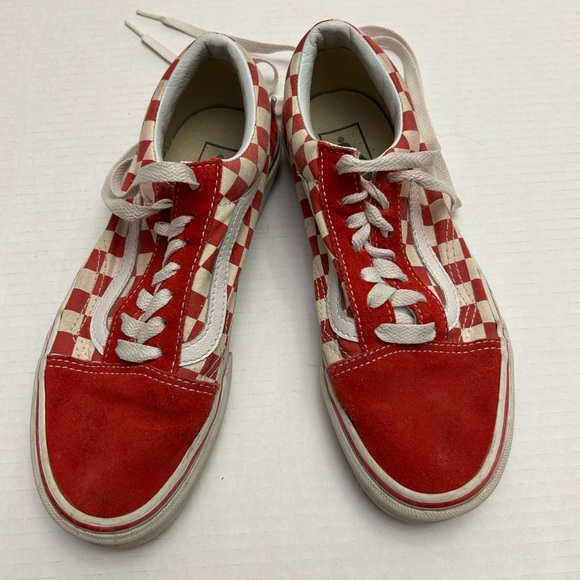 Vans | Shoes | Vans Old Skool Red And White | Poshmark